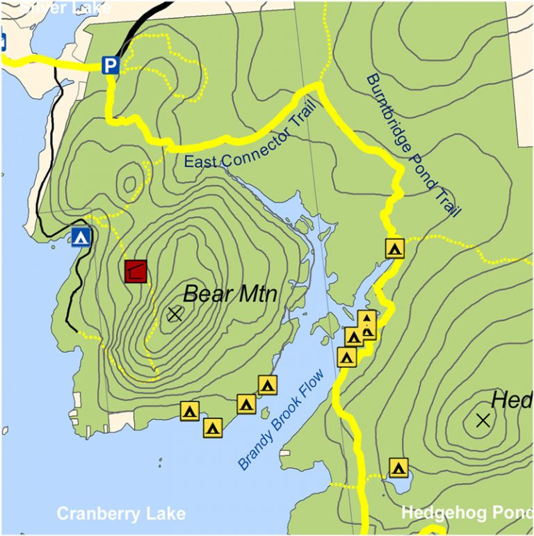Burntbridge Pond Trail - Cranberry Lake 50