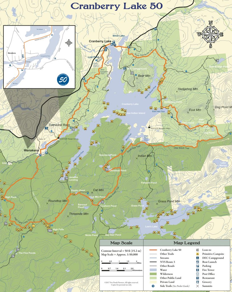 Cranberry Lake 50 Trails - Cranberry Lake 50