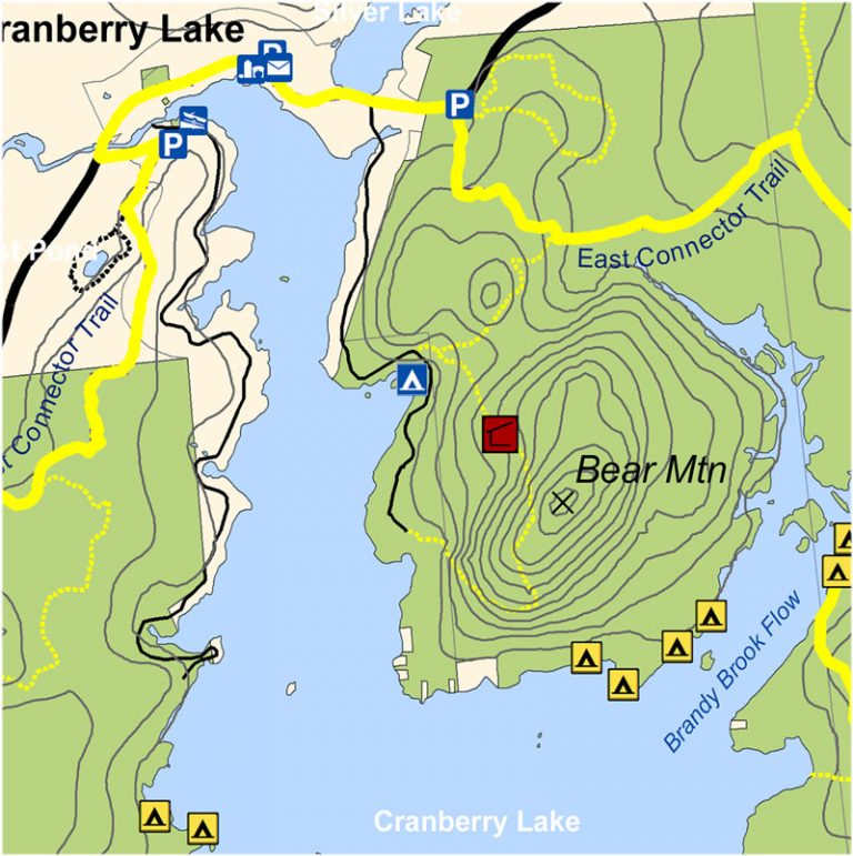 Route-3-connector-trail - Cranberry Lake 50